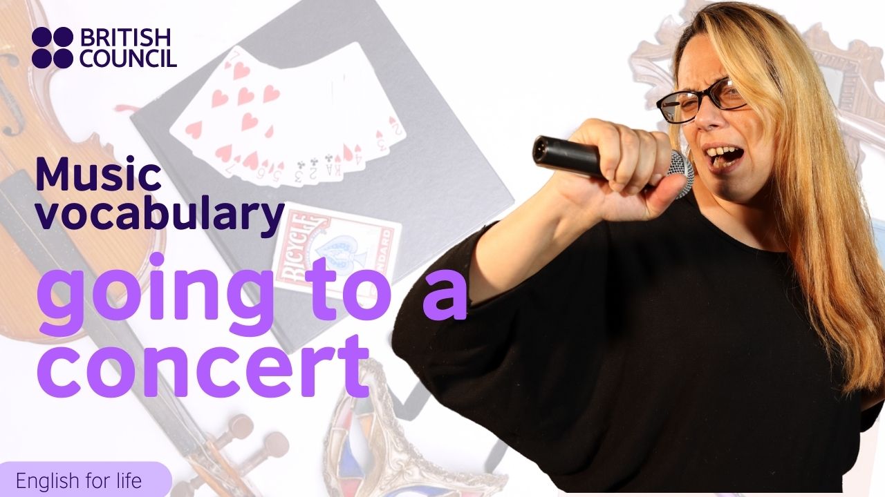 Music vocabulary: Going to a concert