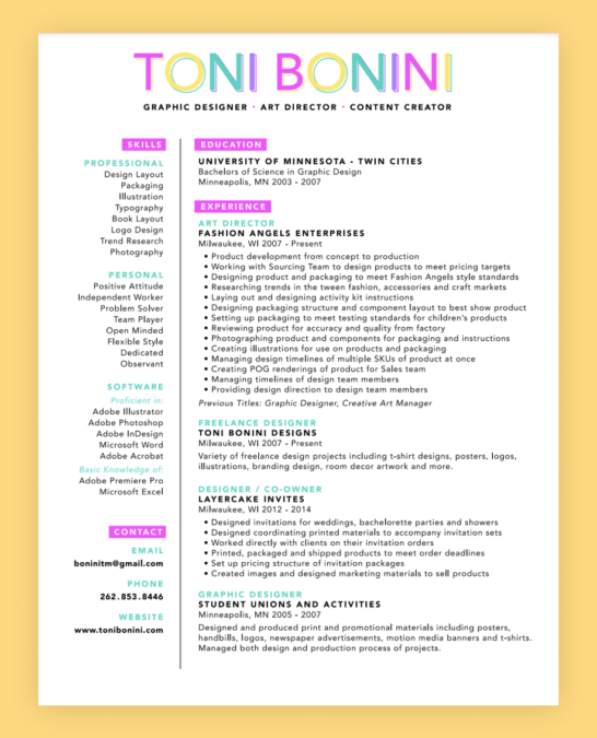 Crafting a CV for Creative Jobs: How to Stand Out with Style